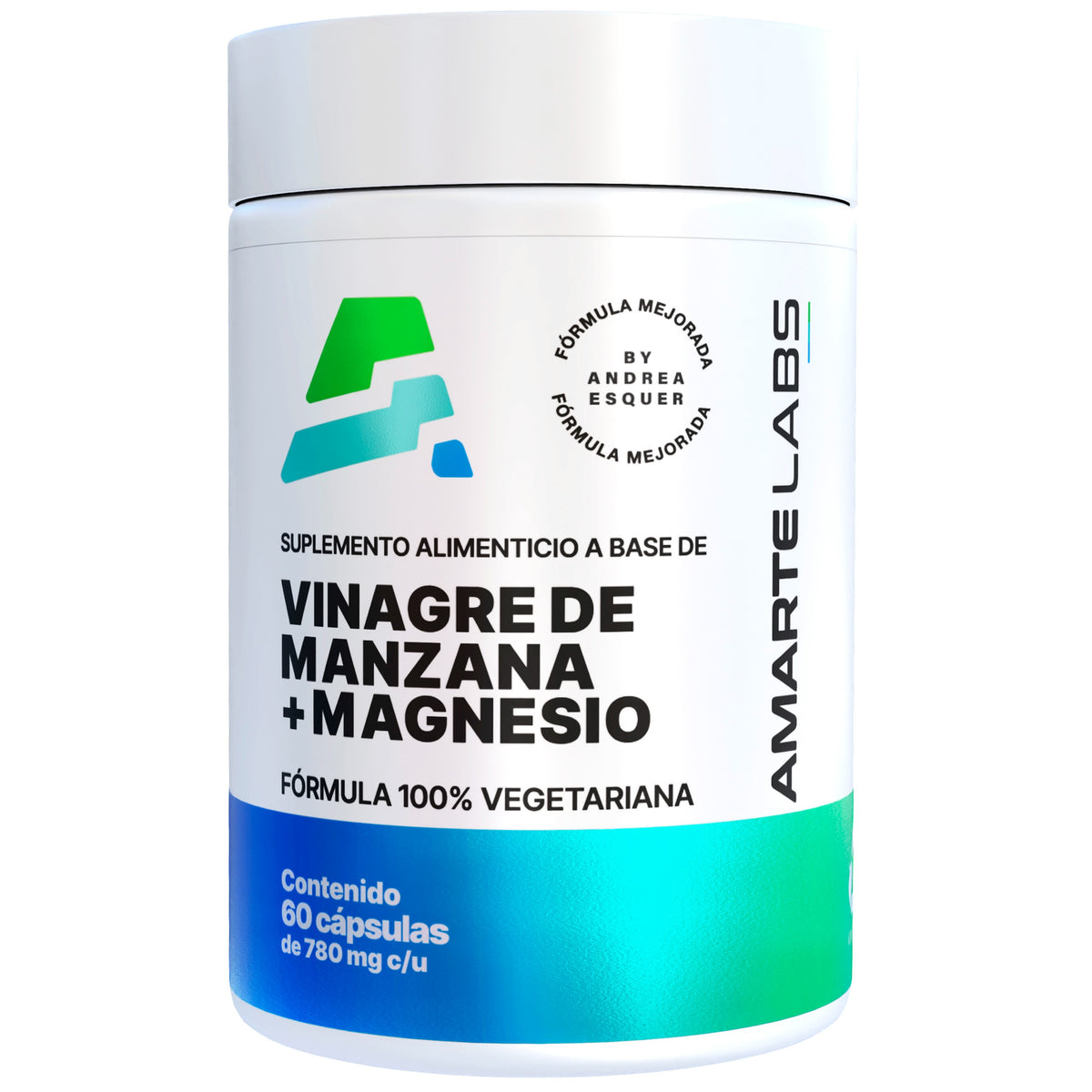 Vinagre de Manzana con Magnesio by Andrea Esquer — Súper vital